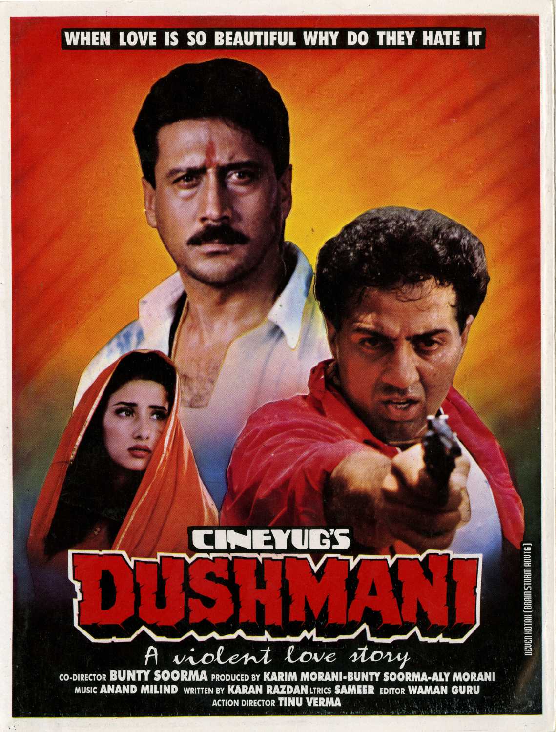 Dushmani Cast List | Dushmani Movie Star Cast | Release Date | Movie ...