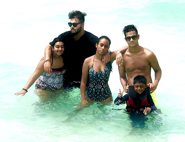 Ajay Devgn posts picture of his kids Nysa and Yug from Maldives ...