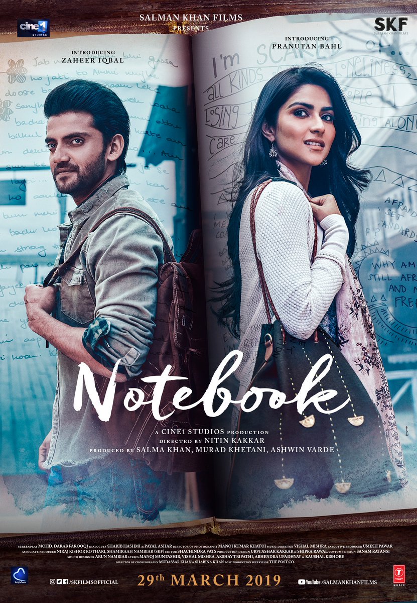Notebook Cast List | Notebook Movie Star Cast | Release Date | Movie ...
