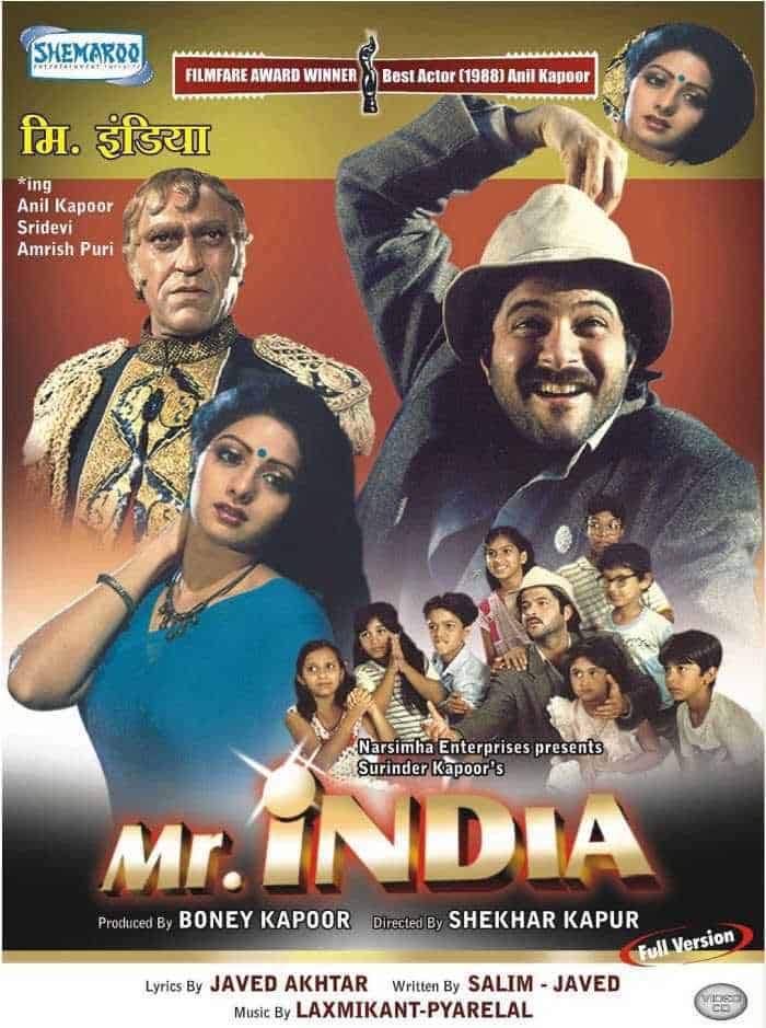 Mr India Cast List | Mr India Movie Star Cast | Release Date | Movie ...