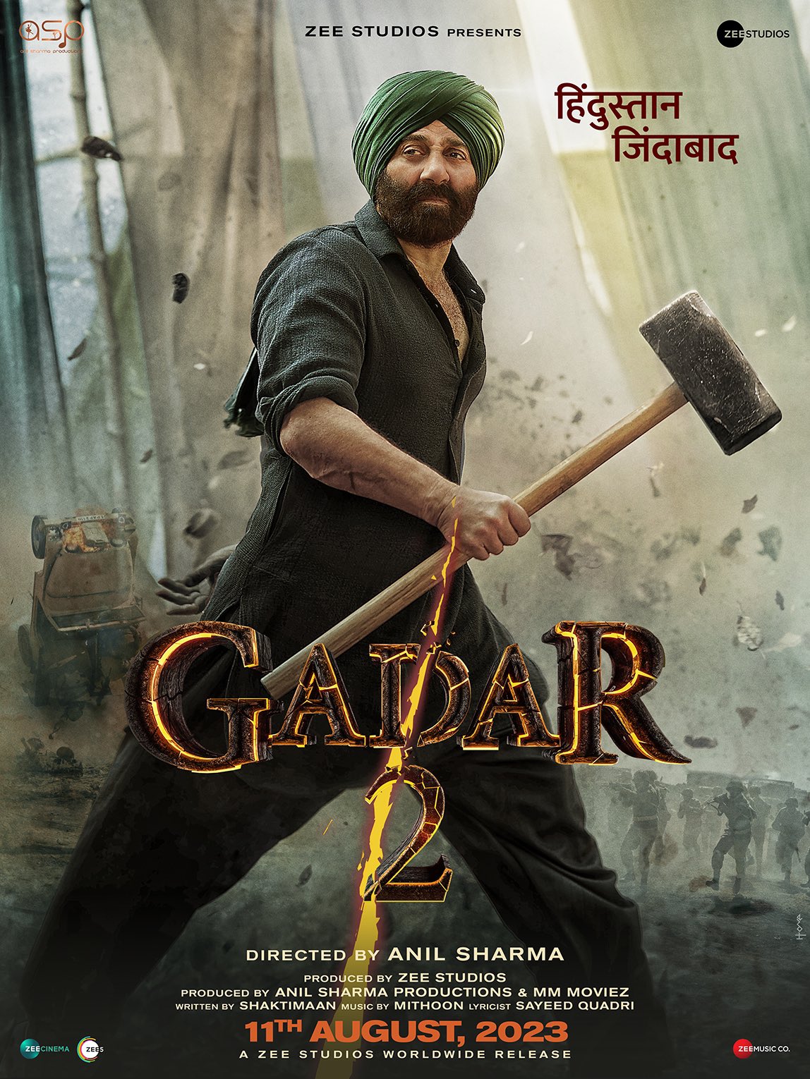 Gadar 2 Cast List | Gadar 2 Movie Star Cast | Release Date | Movie ...