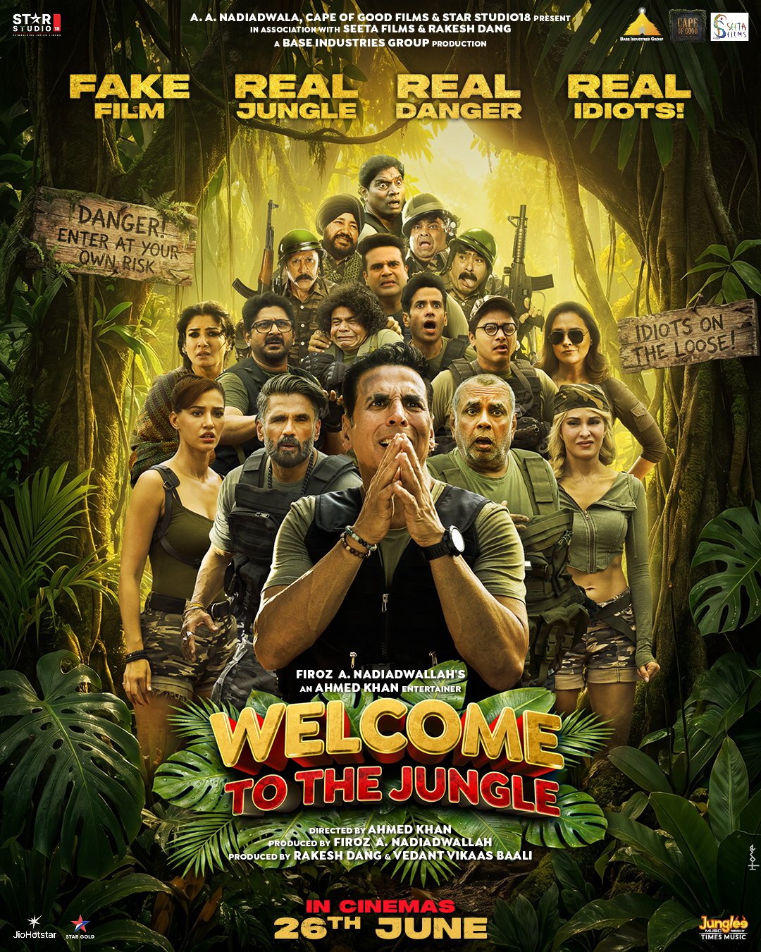 Welcome To The Jungle Cast List | Welcome To The Jungle Movie Star Cast ...