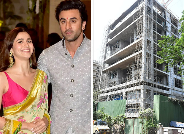 Ahead of Alia Bhatt and Ranbir Kapoor's wedding, lights go up at the Kapoor family’s Krishna Raj ...