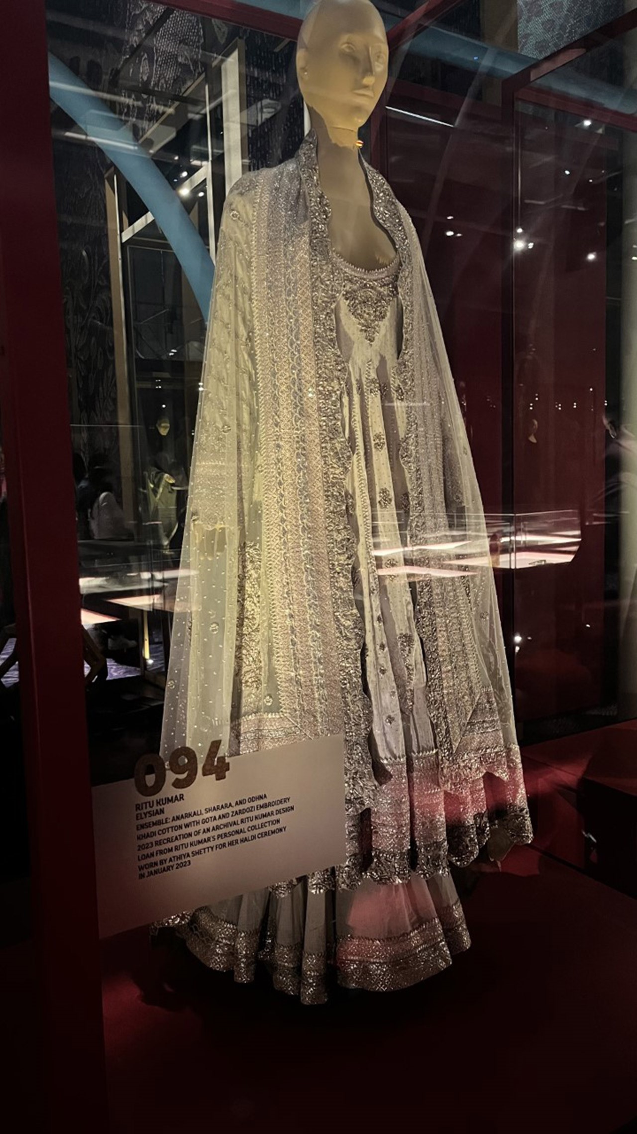 Athiya Shetty's Haldi outfit to display at NMACC beautiful 1