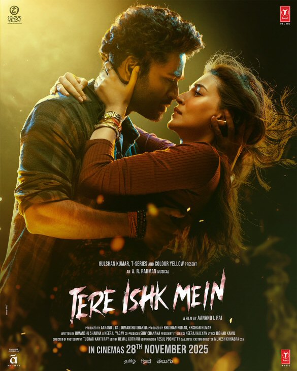 Tere Ishk Mein Cast List | Tere Ishk Mein Movie Star Cast | Release ...
